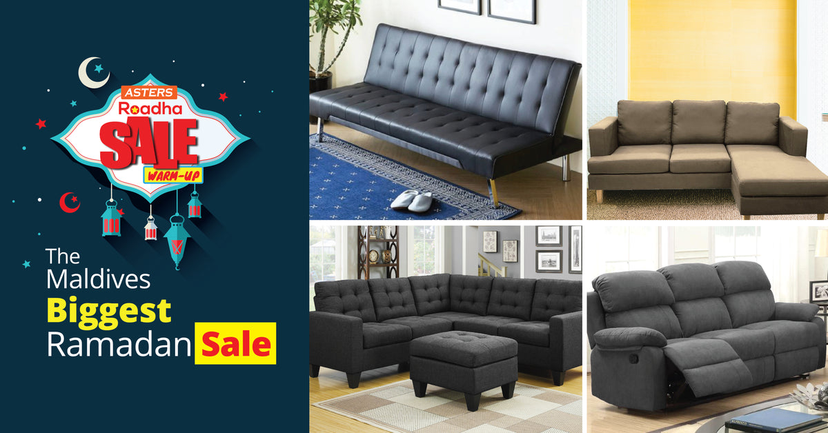 Largest Sofa Sale in Maldives– Asters Maldives