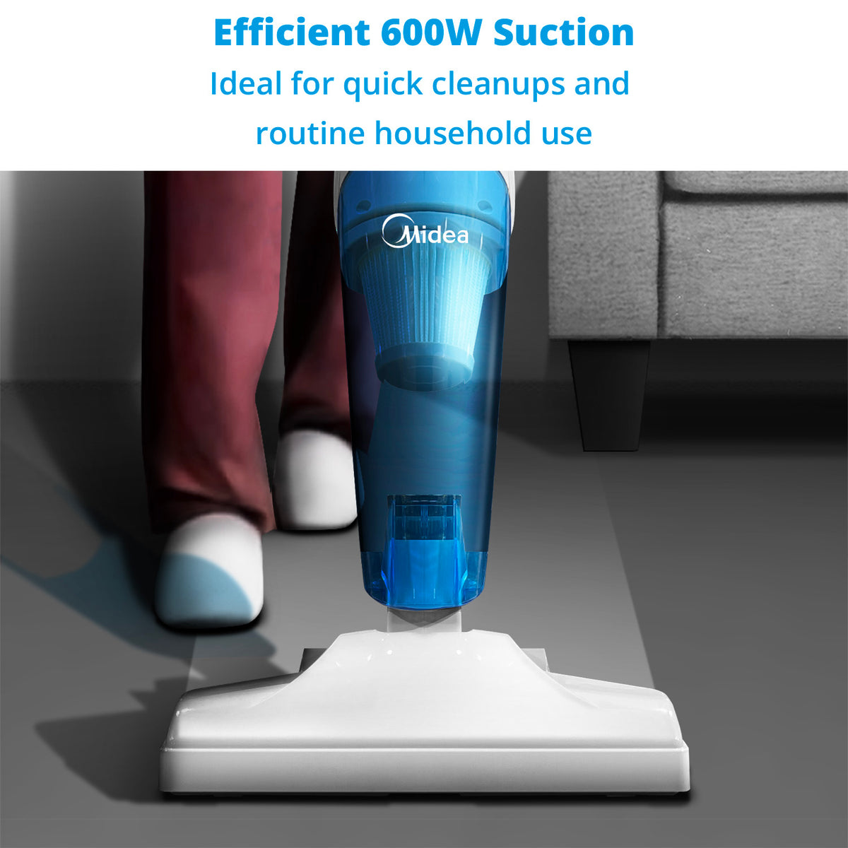 Midea (VSC02A861) 600W Handheld Vacuum Cleaner– Asters Maldives