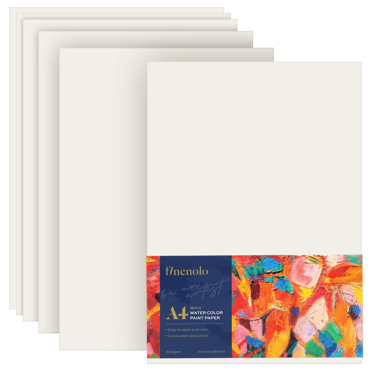Watercolor Paper, A4 (16 Sheets) | Asters Maldives