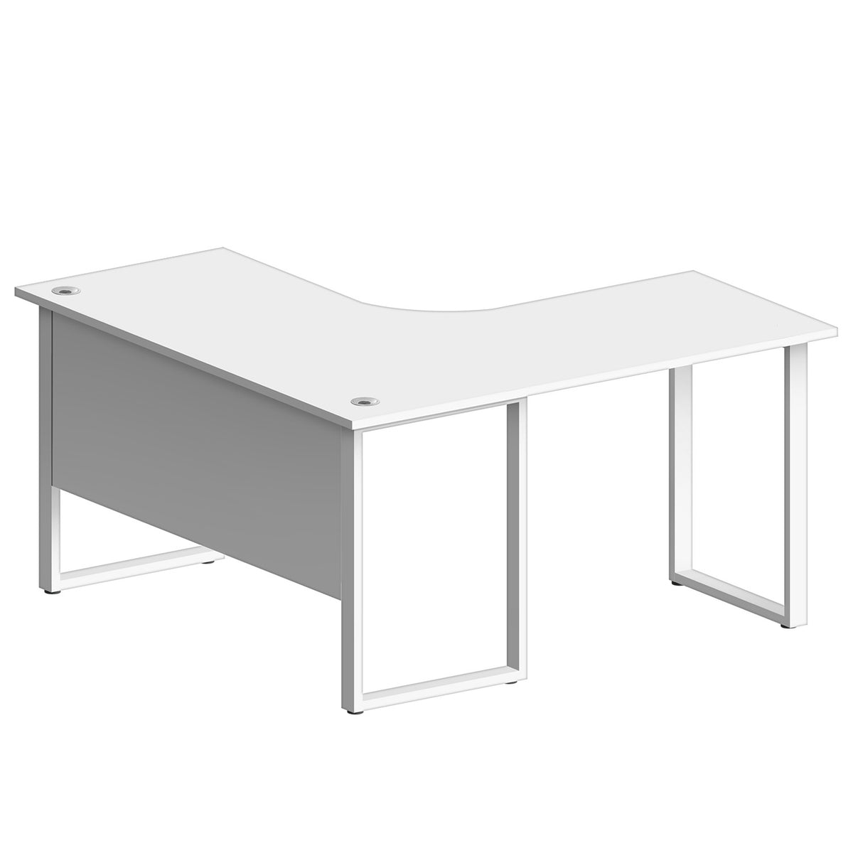 BNF (FX-13-1414) Compact Table with Metal Legs, White– Asters Maldives