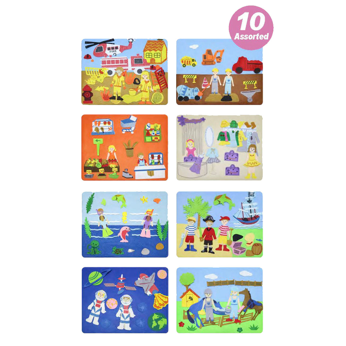 UBL (TE0784) learn & play felt Educational Toy– Asters Maldives