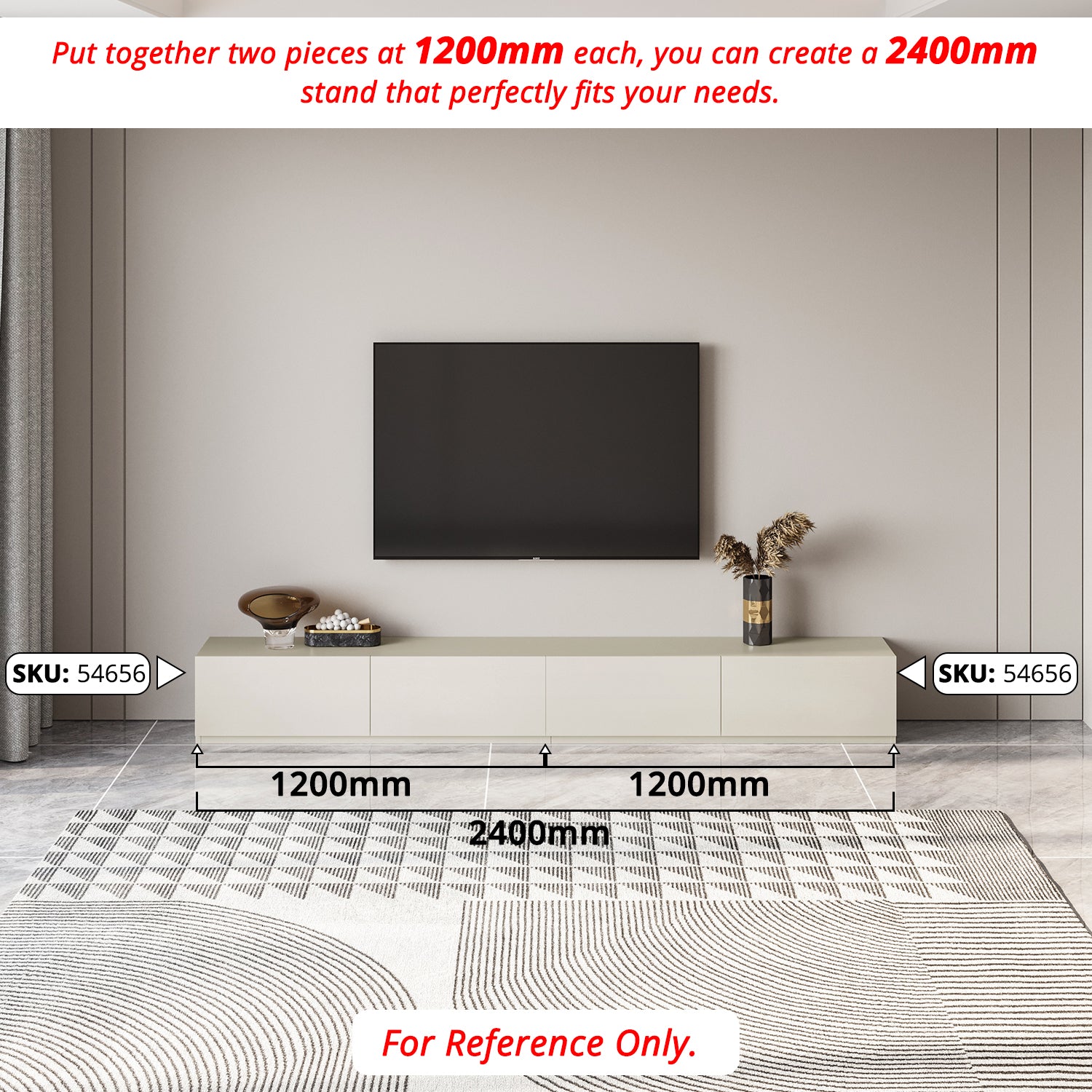 TV Stand (120cm) | Asters Maldives