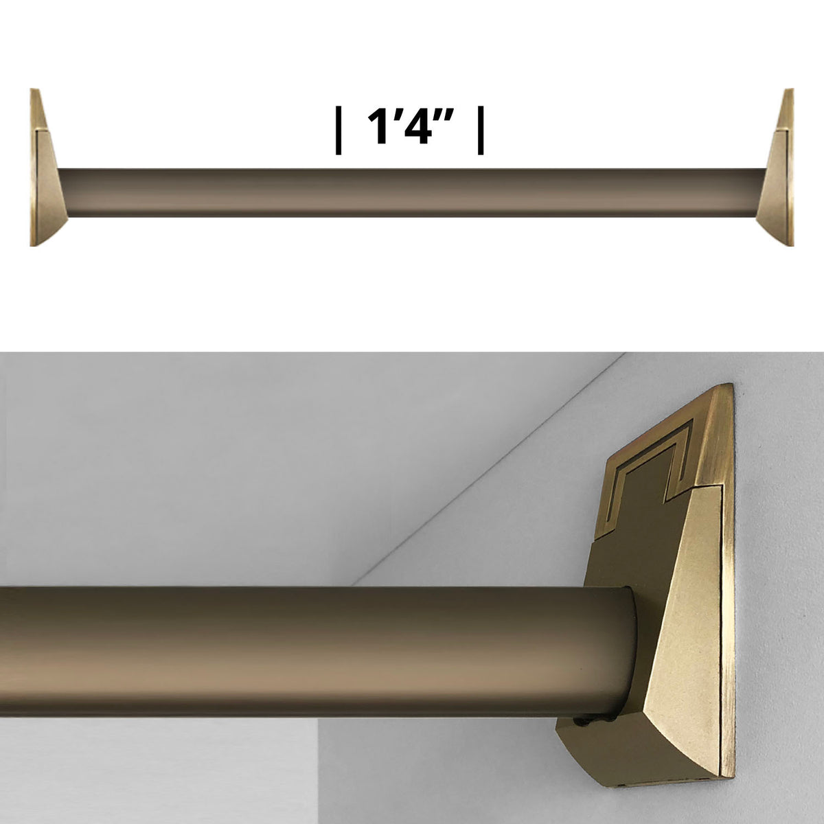 Zbom (WA10-RL) Aluminum Wardrobe Hanger Rod– Asters Maldives