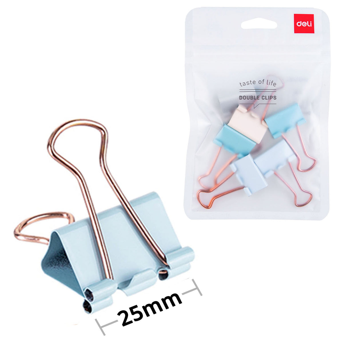Double Clip, 6PCs (25mm) | Asters Maldives