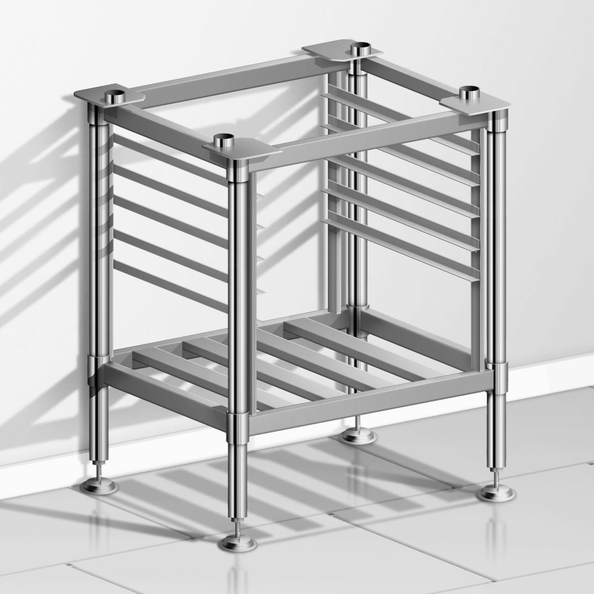 Kak (SS304) Kitchen Oven Stand, Silver– Asters Maldives