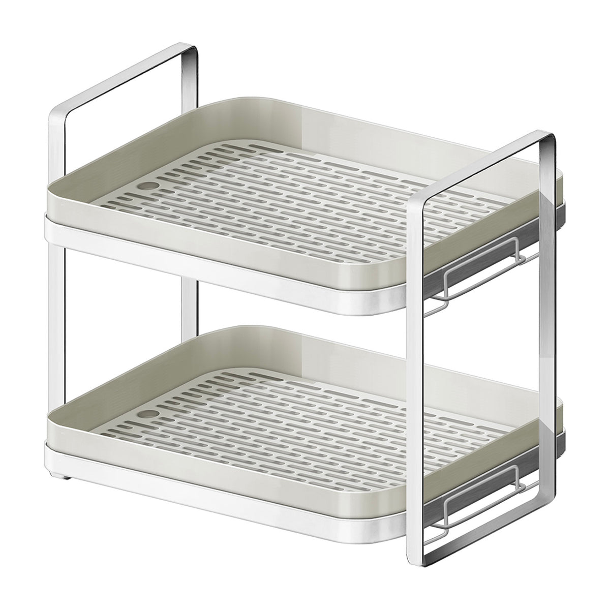 FH (TC-01-2) 2-Tier Carbon Steel Storage Rack– Asters Maldives