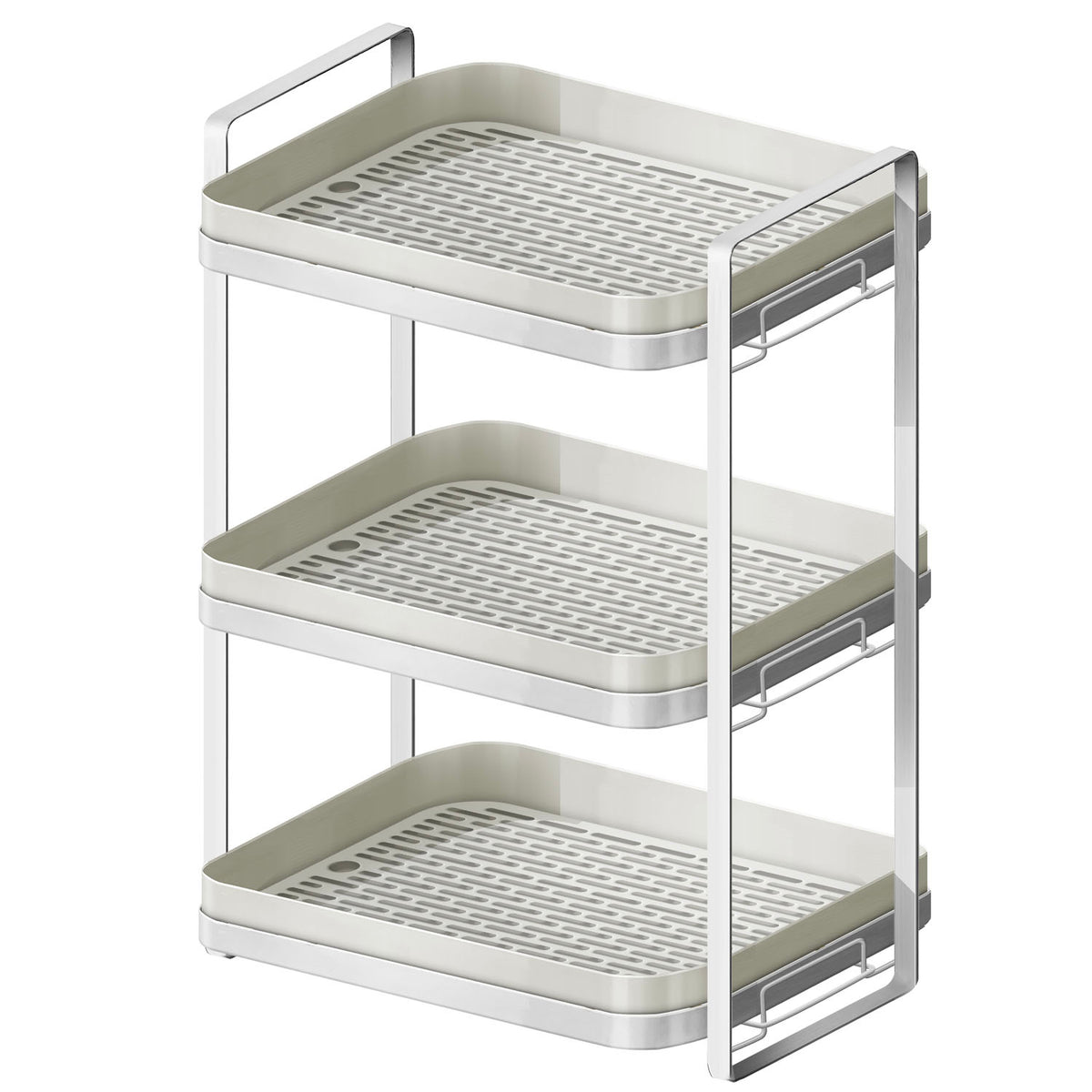 FH (TC-01-3) 3-Tier Carbon Steel Storage Rack– Asters Maldives