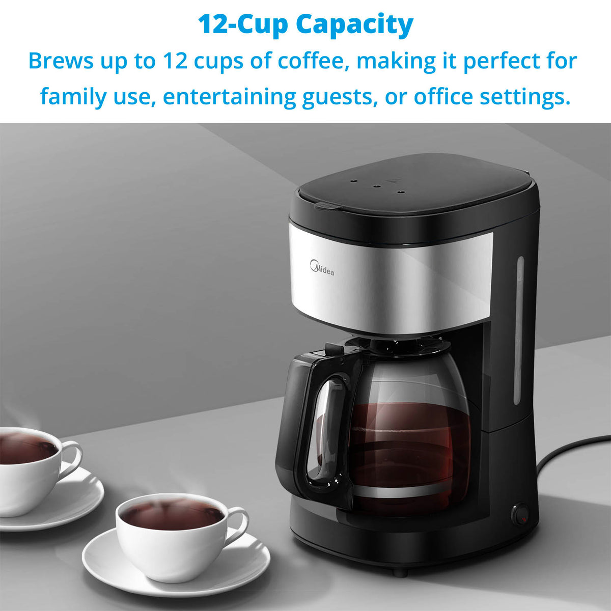 Midea (MA-D1502W2) Electric Coffee Maker– Asters Maldives