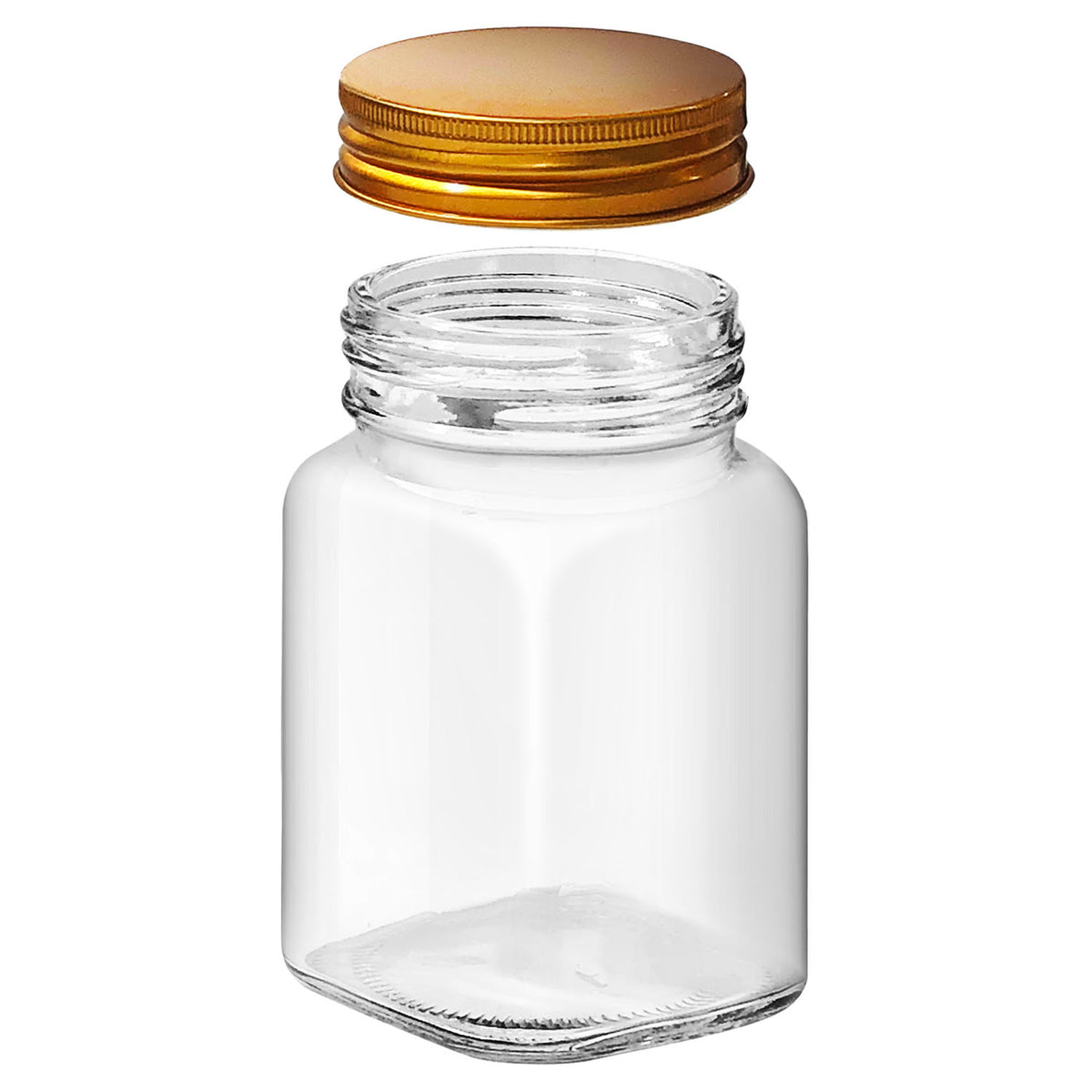 A-Value (GF380) 12PCs 380ml Glass Jar with Lid– Asters Maldives