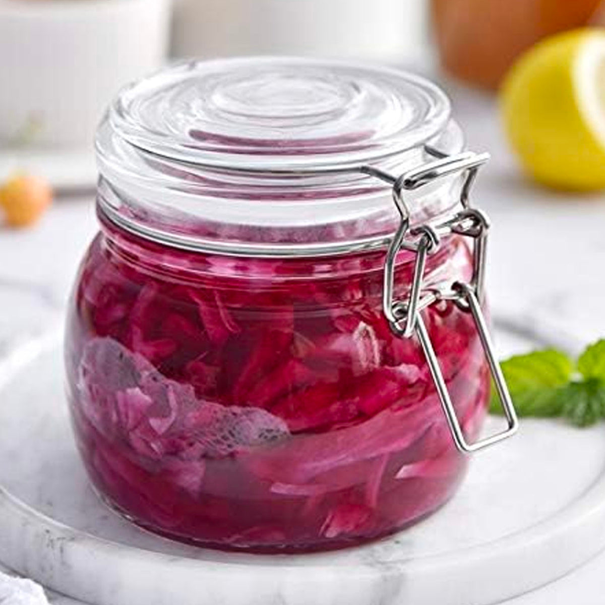 A-Value (6502) 500ml Round Glass Jar with Lid– Asters Maldives