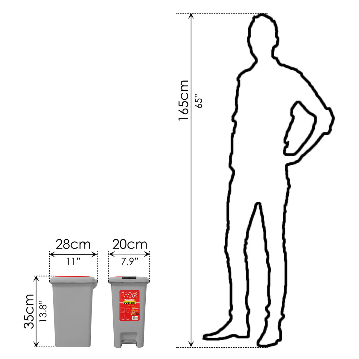 Dustbin (10L) | Asters Maldives