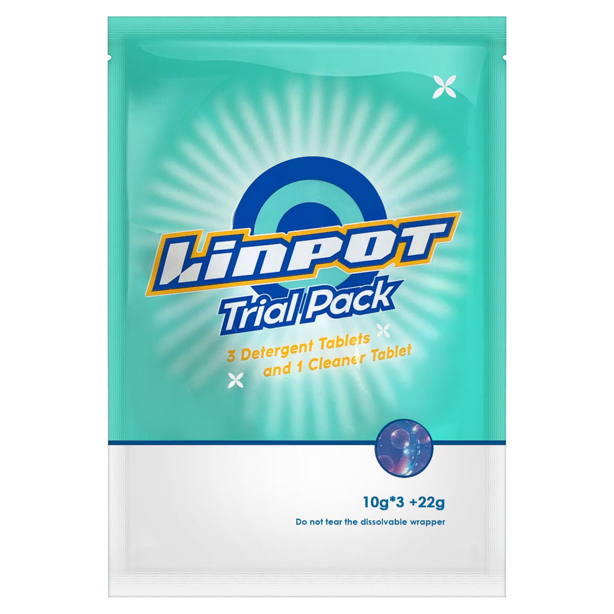 Linpot Dishwasher Tablets, Trial Pack (10gx3 + 22g)– Asters Maldives